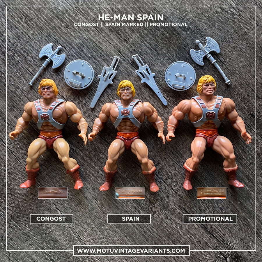 Spain He-Man 🇪🇸 – Motu Vintage Variants