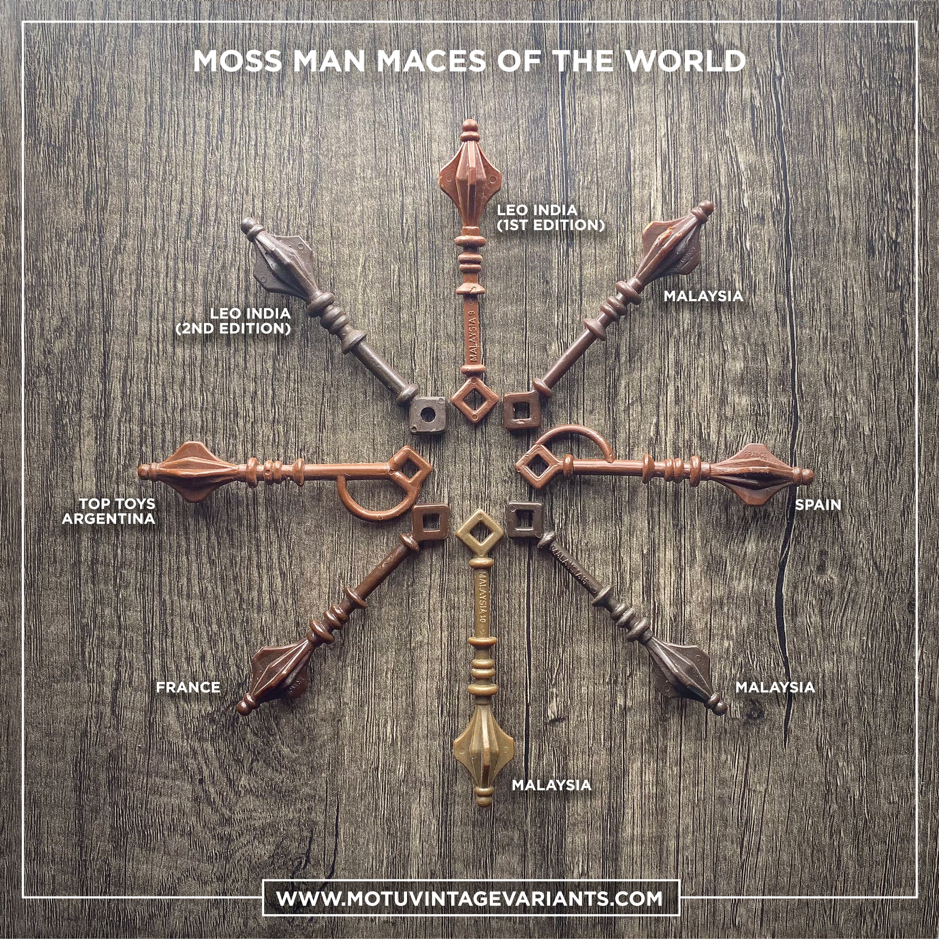 Moss Man Maces of the World – Motu Vintage Variants