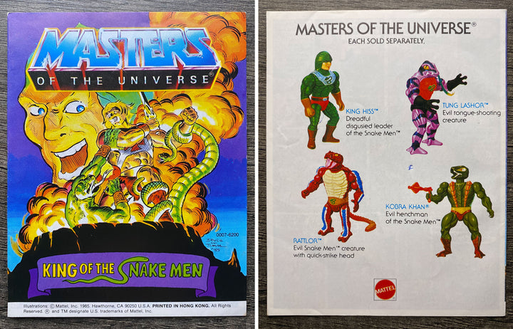 Hong Kong Mini Comics – Motu Vintage Variants