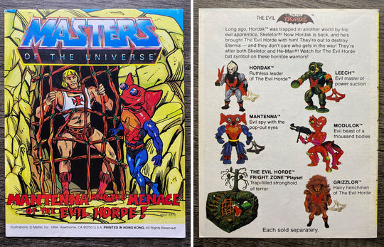 Hong Kong Mini Comics – Motu Vintage Variants